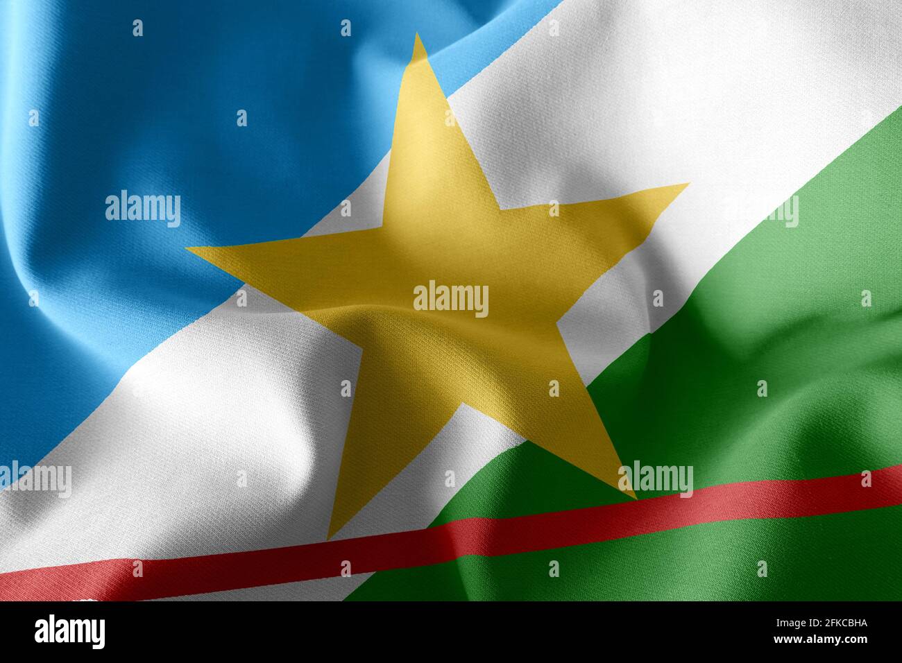 3d flag of roraima hi-res stock photography and images - Alamy