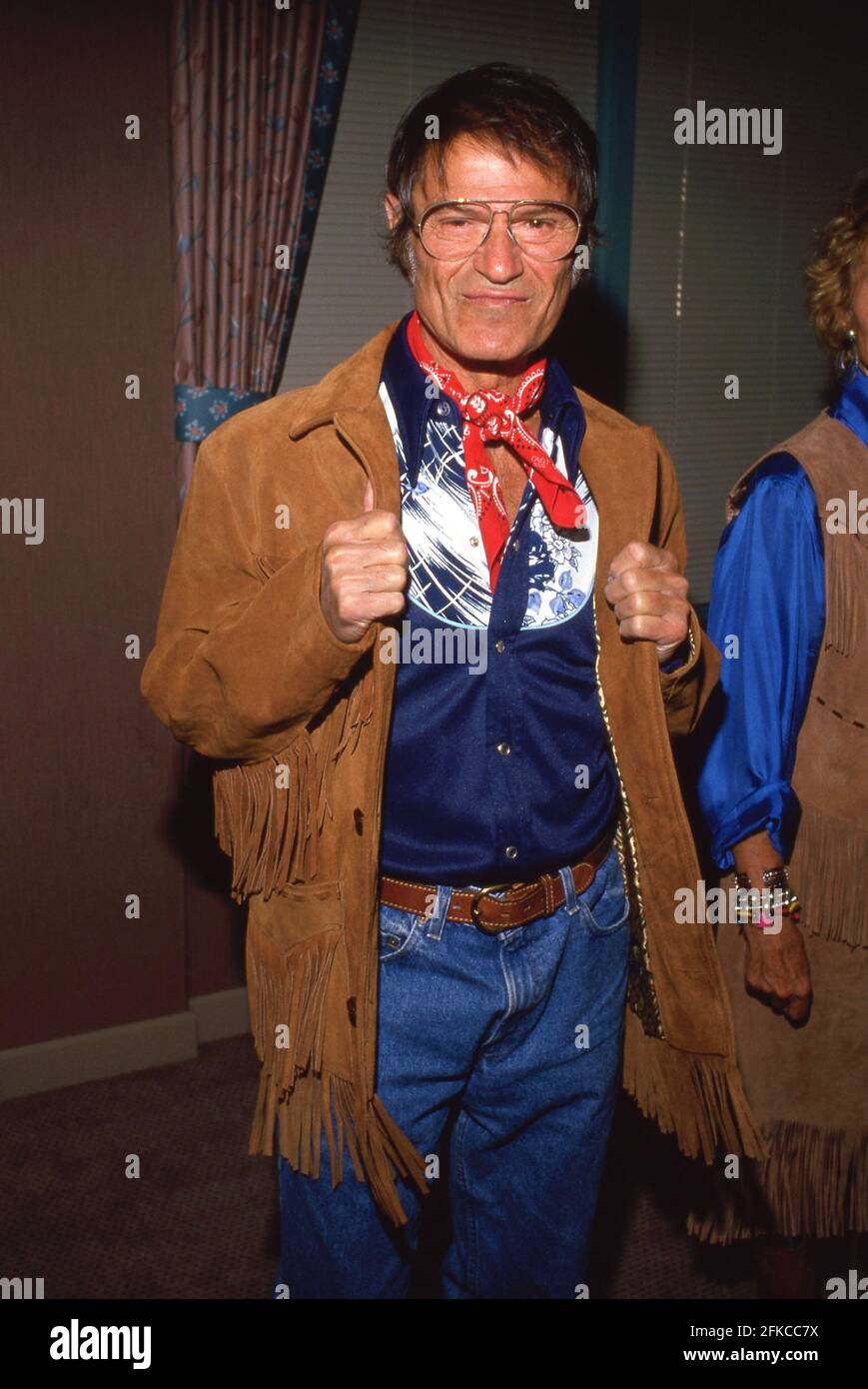 Larry Storch August 1987 Credit: Ralph Dominguez/MediaPunch Stock Photo ...