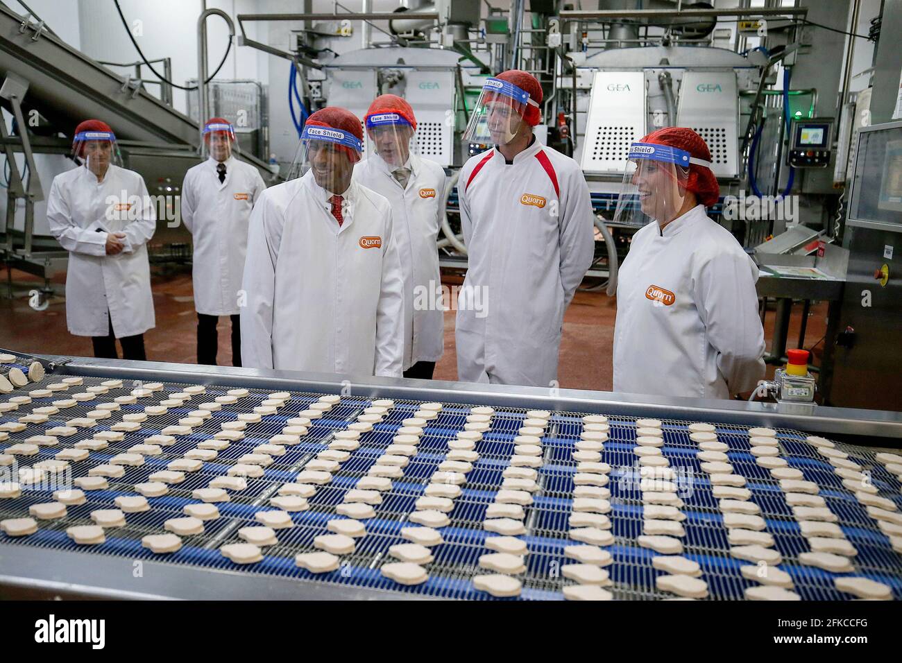 EDITORIAL USE ONLY Rishi Sunak, MP for Richmond (third left) and Marco ...