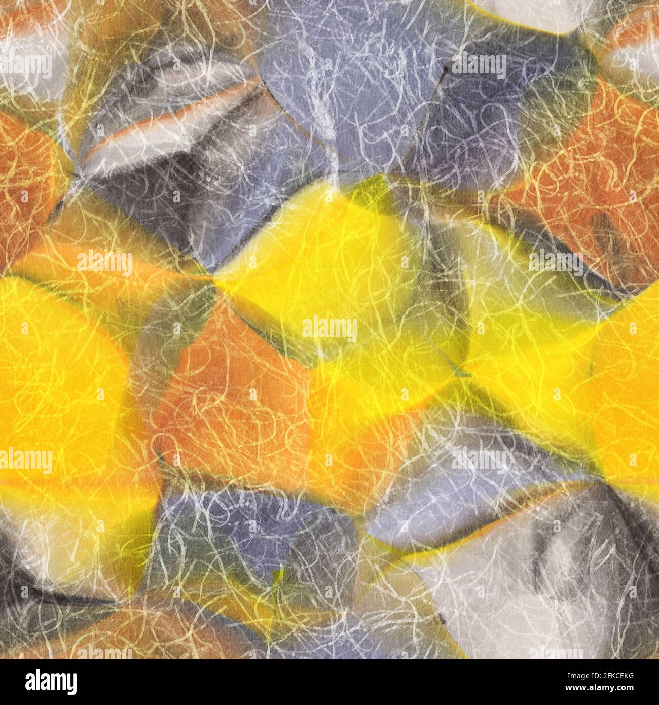 Seamless abstract blobs of color paper texture Stock Photo - Alamy