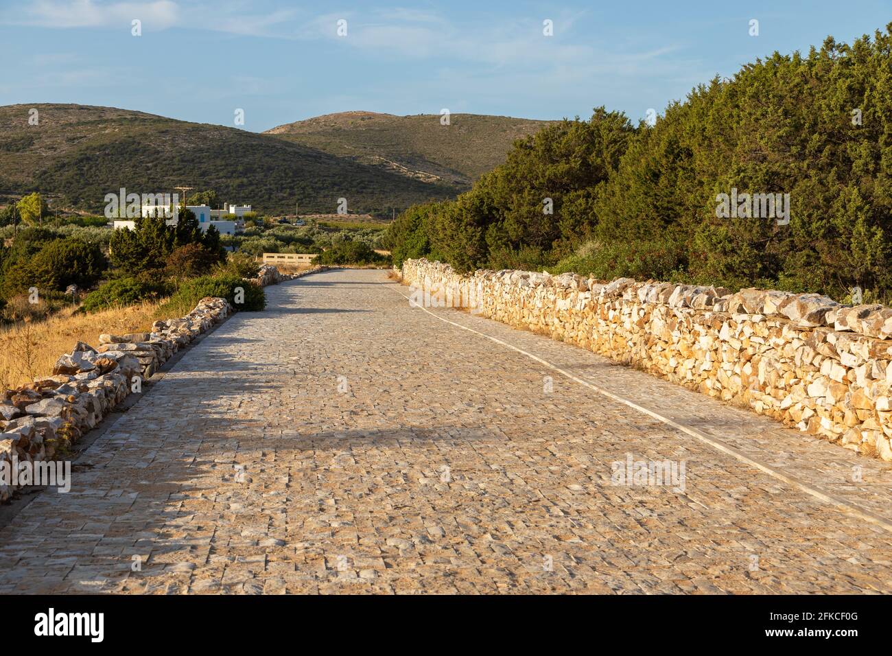 Path to the ancient Paros marble quarries, famous for some of the ...