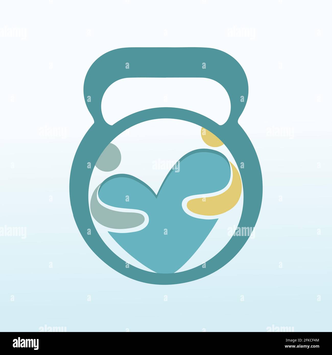 Young female personal fitness Stock Vector Images - Alamy