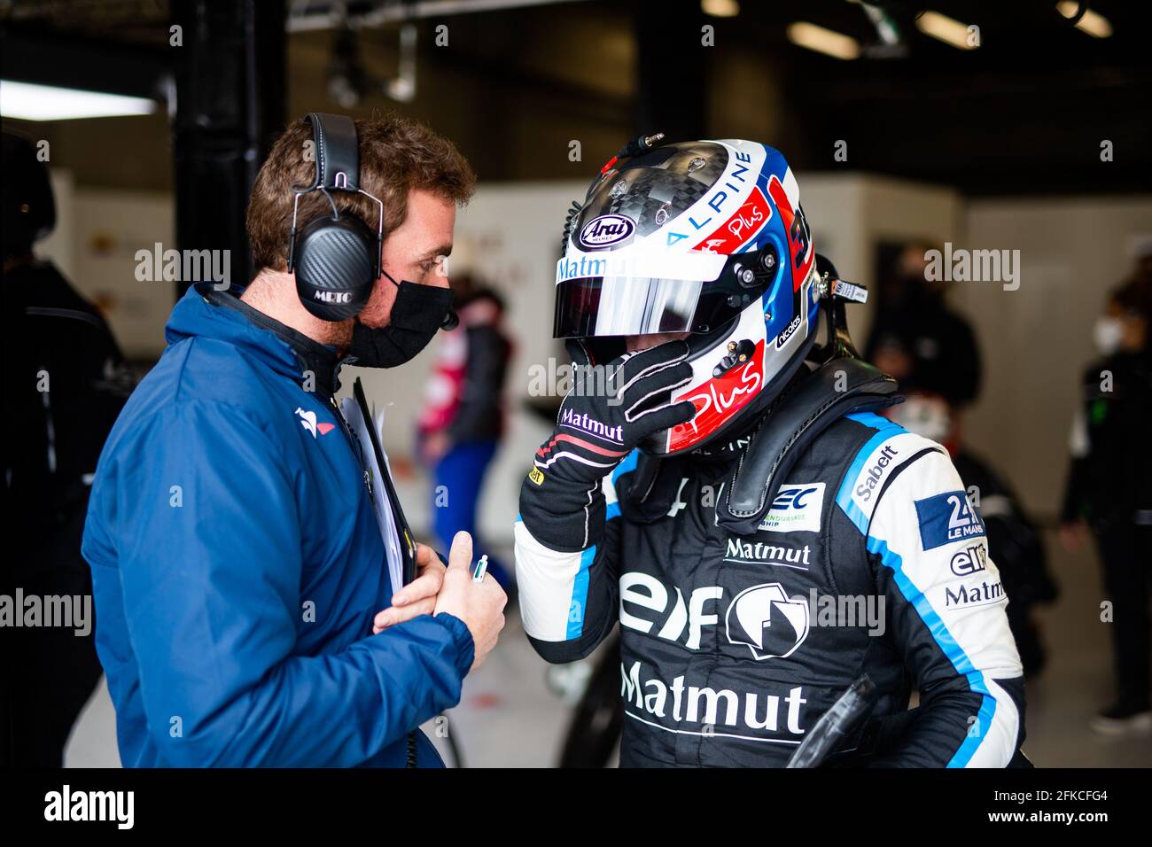 Alpine Endurance team engineer Lapierre Nicolas (fra), Alpine Elf ...