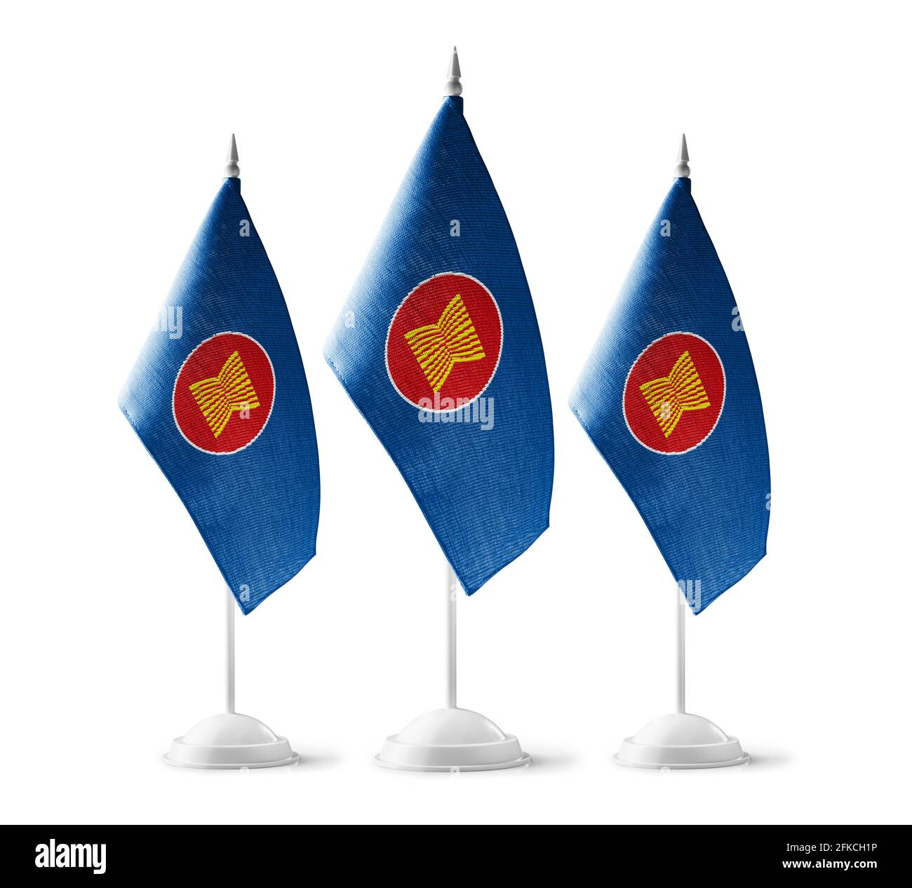 Small national flags of the ASEAN on a white background Stock Photo - Alamy