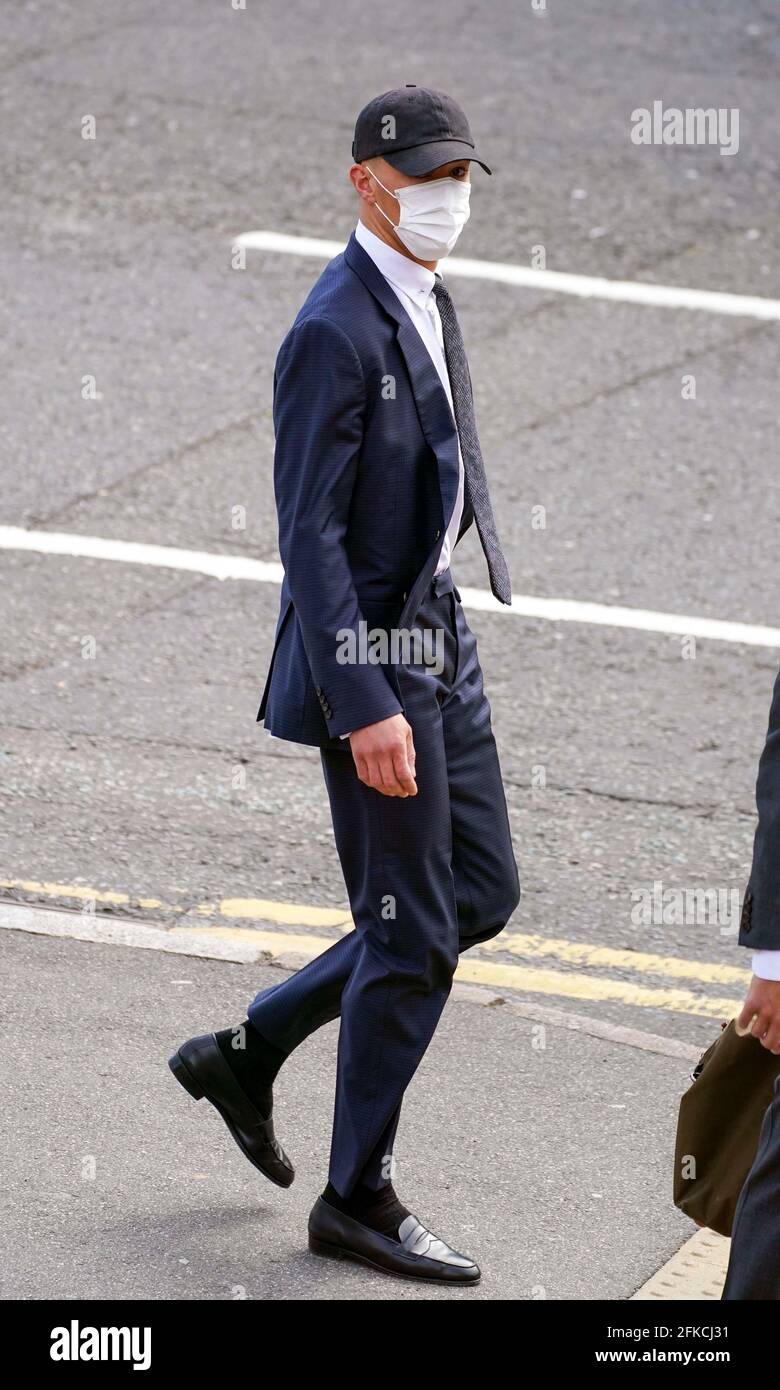 Matthew Mawhinney leaves Uxbridge Magistrates Court, west London, the ...