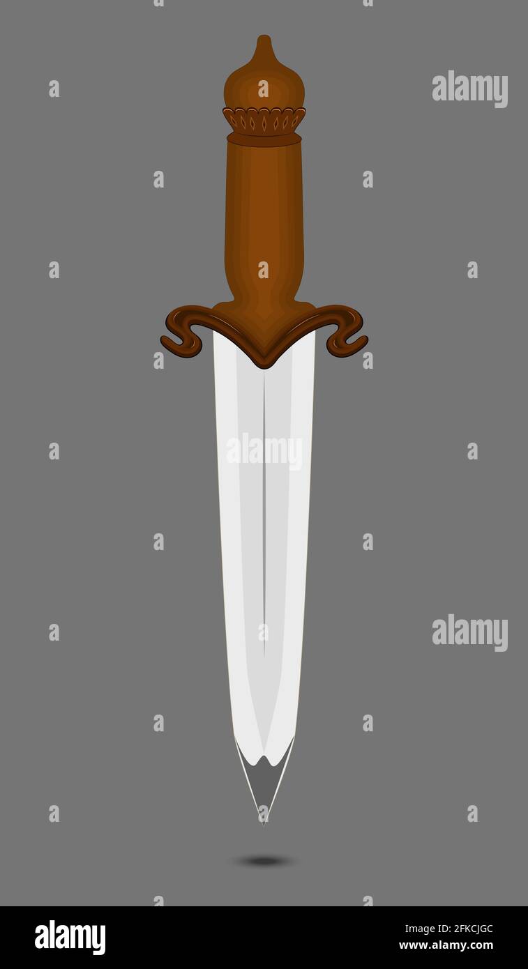 Sword vertically Stock Vector Images - Alamy