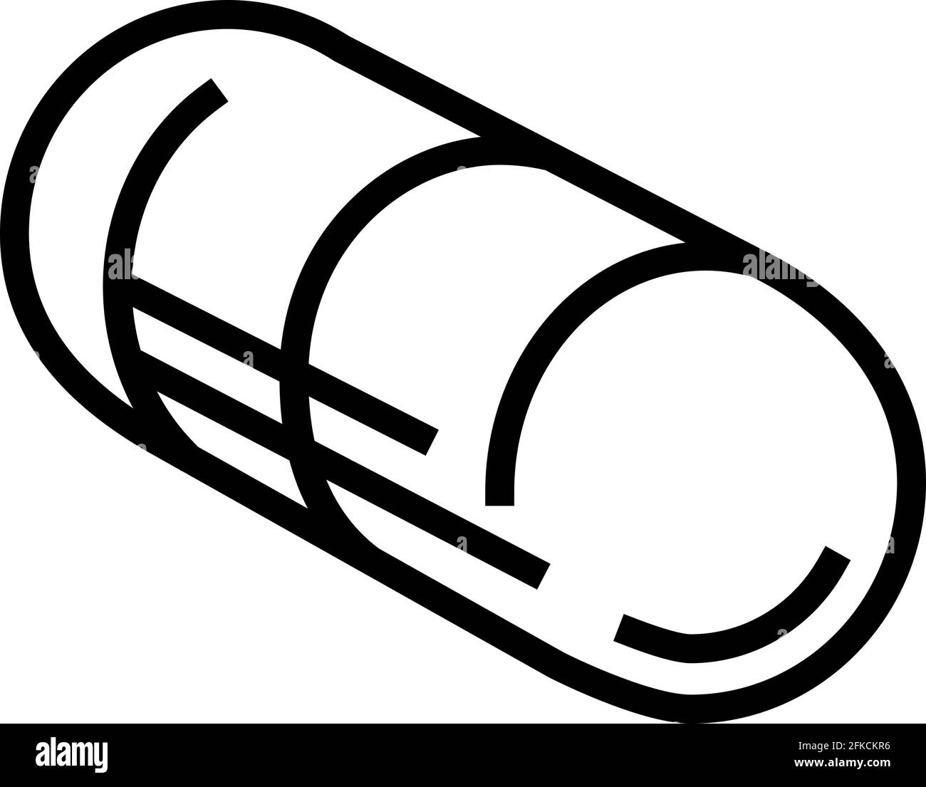 capsule medicament pharmaceutical production line icon vector ...