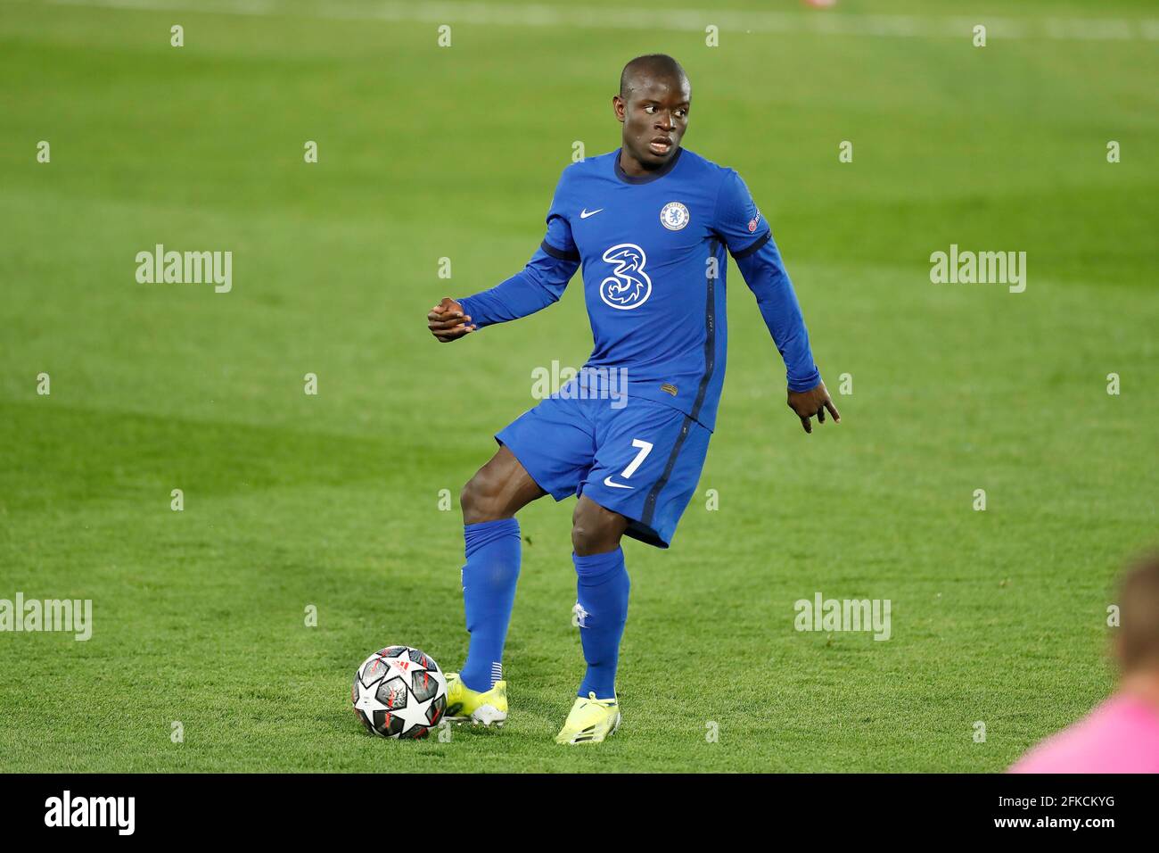 Madrid, Spain. 27th Apr, 2021. N'Golo Kante (Chelsea) Football/Soccer ...