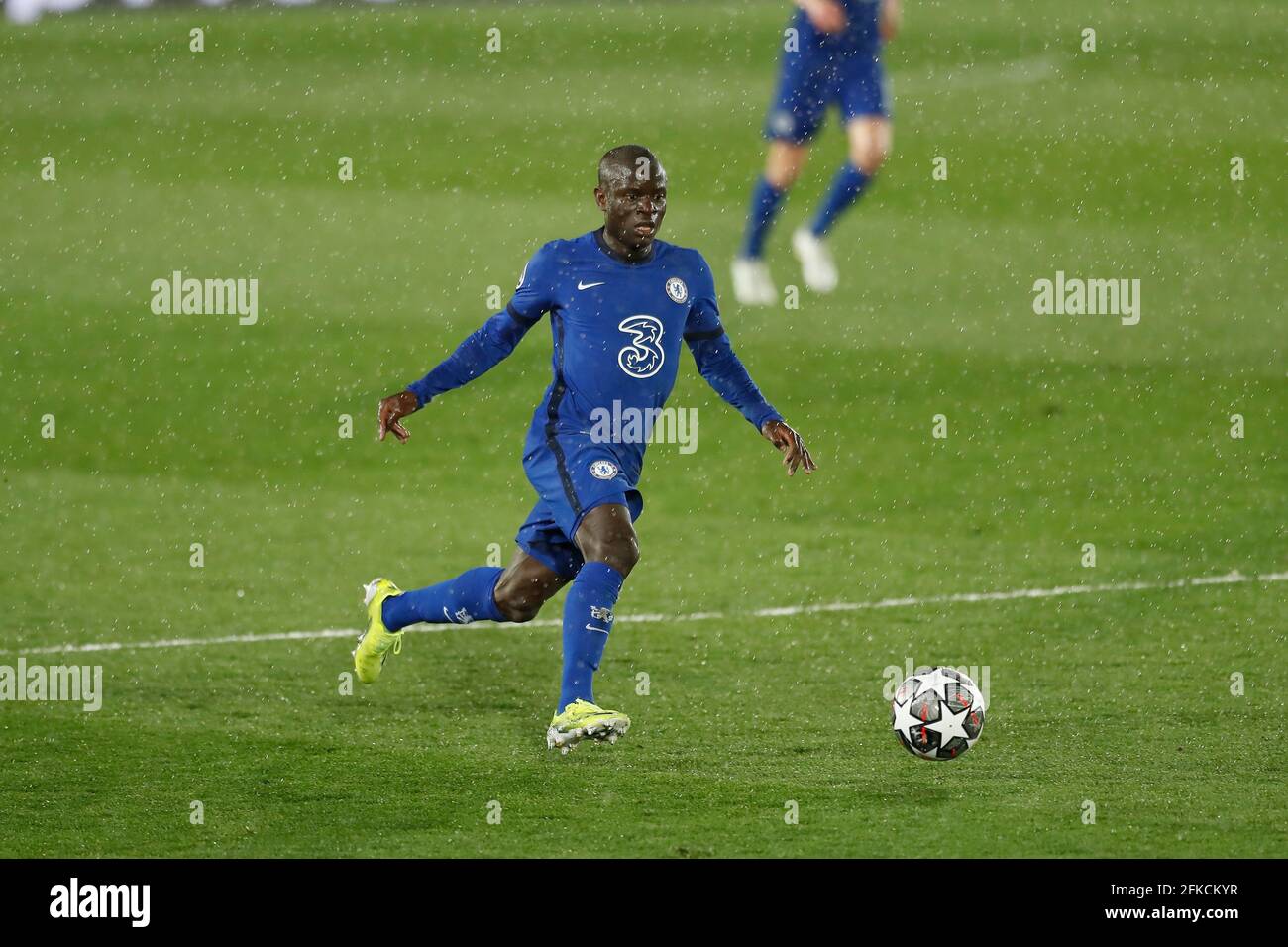 Madrid, Spain. 27th Apr, 2021. N'Golo Kante (Chelsea) Football/Soccer ...