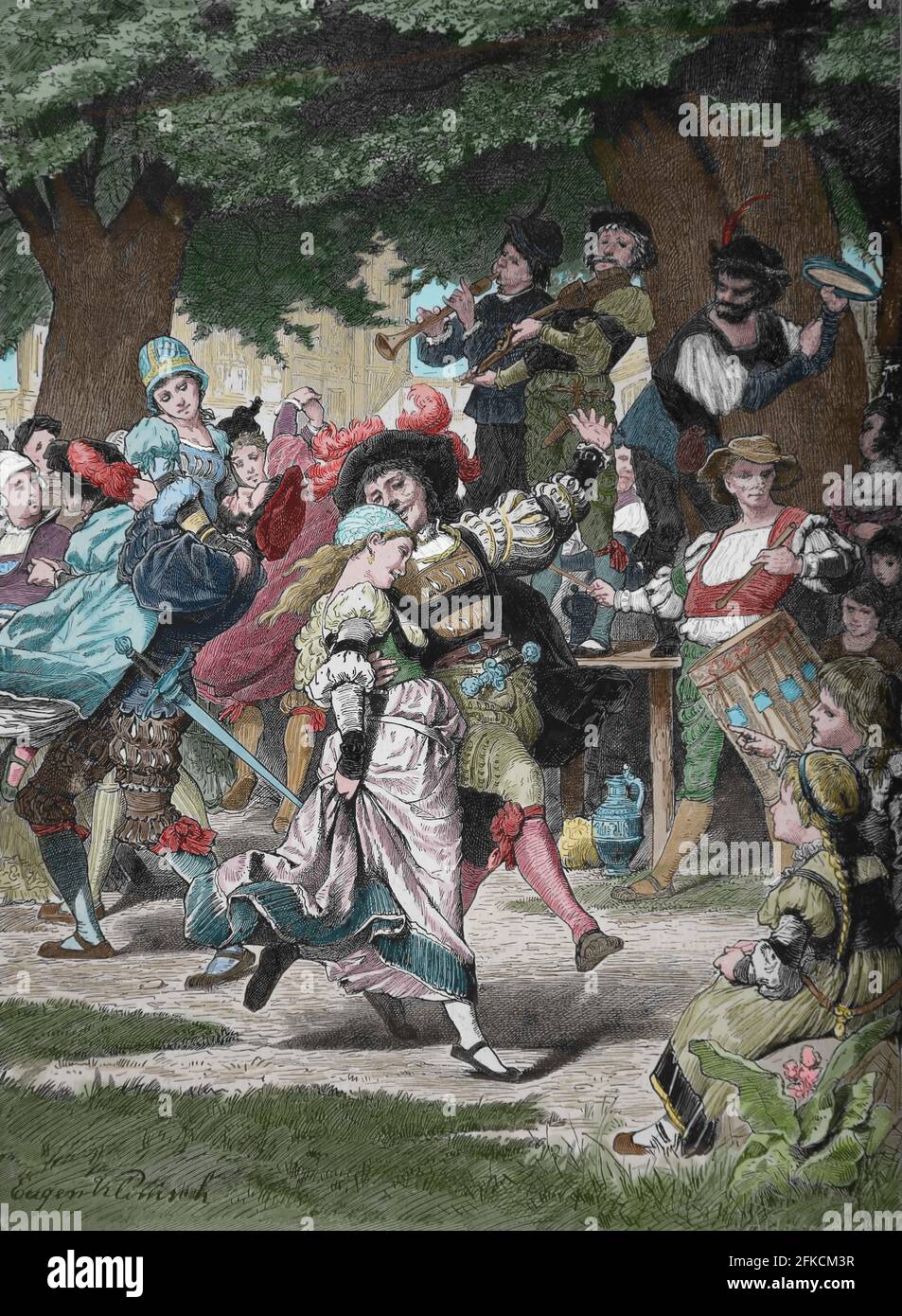 Medieval musicians hi-res stock photography and images - Alamy