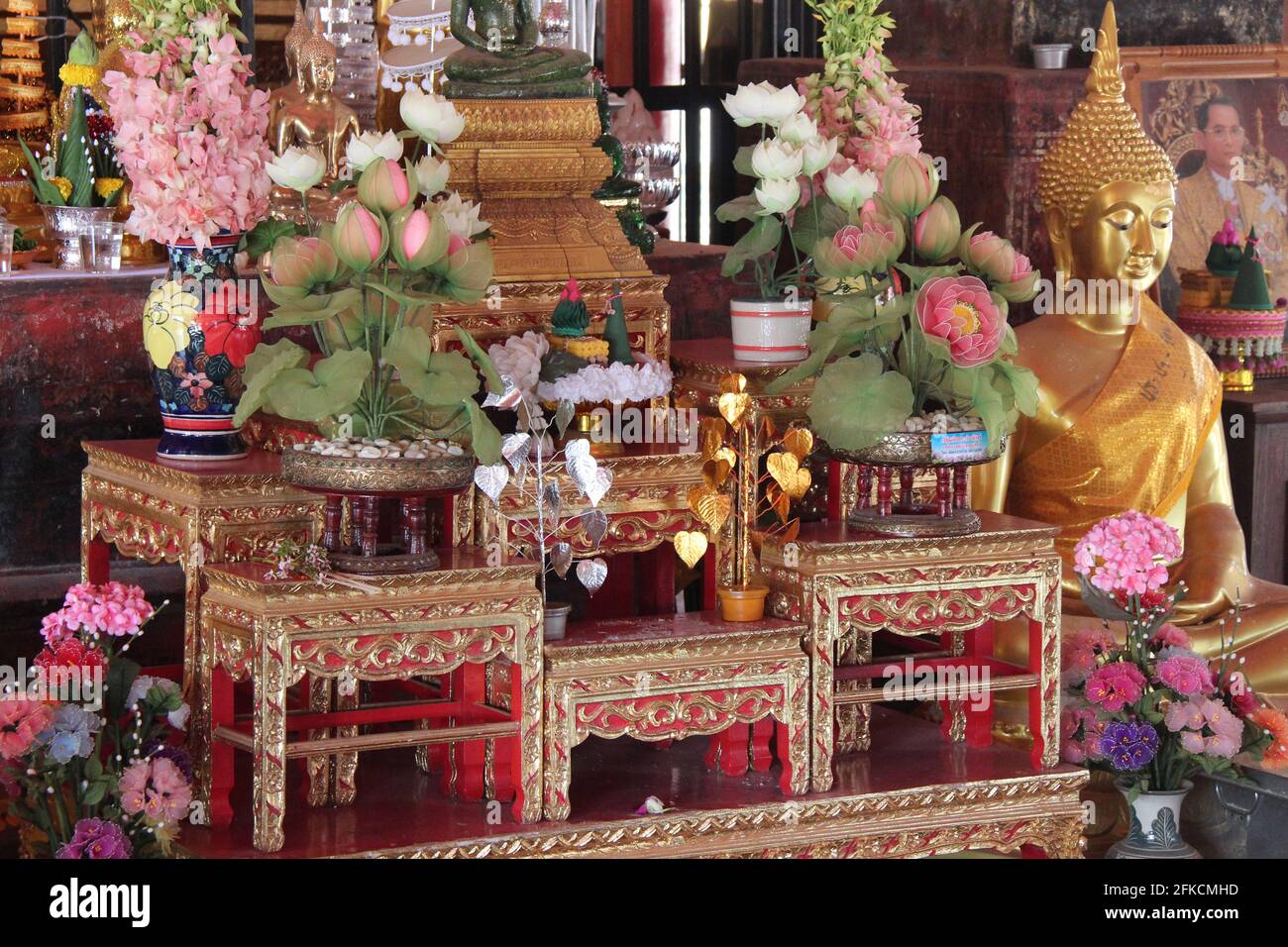 buddhist temple (wat phra that lampang luang) in lampang in thailand ...