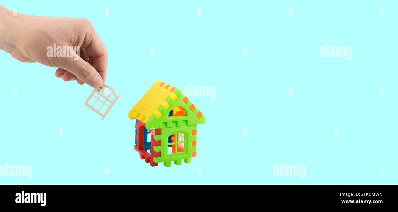 male hand holding window Stock Photo - Alamy