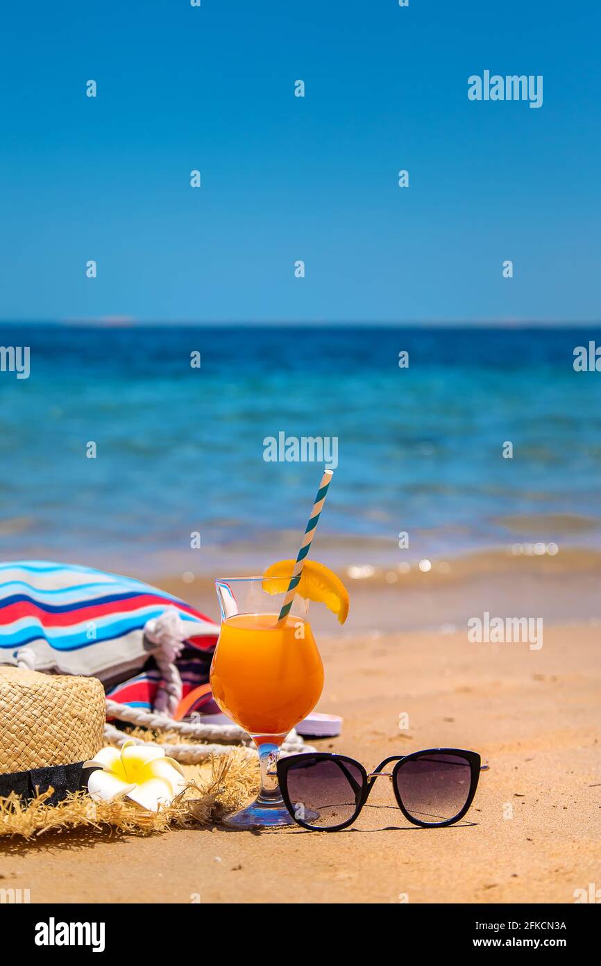 Things on beach sea selective hi-res stock photography and images - Alamy