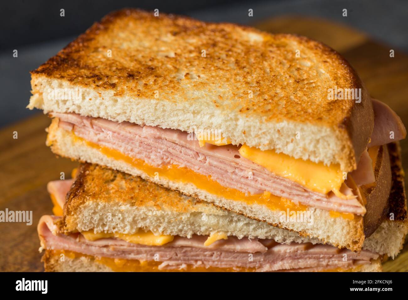 Ham grilled cheese hi-res stock photography and images - Alamy