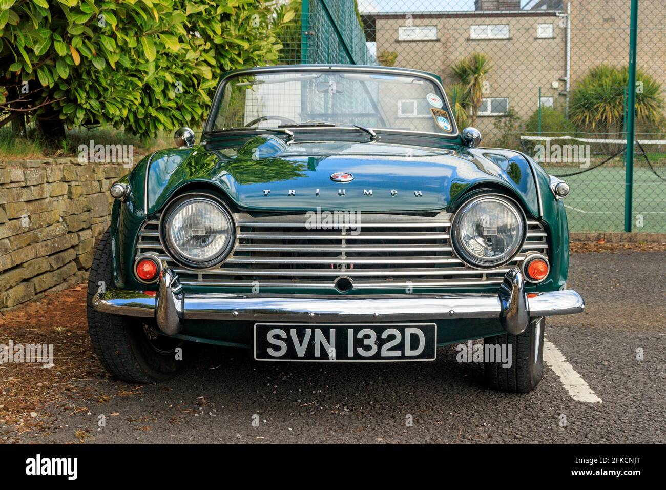 Triumph TR4. St. George's Day Rally 2021 Stock Photo - Alamy