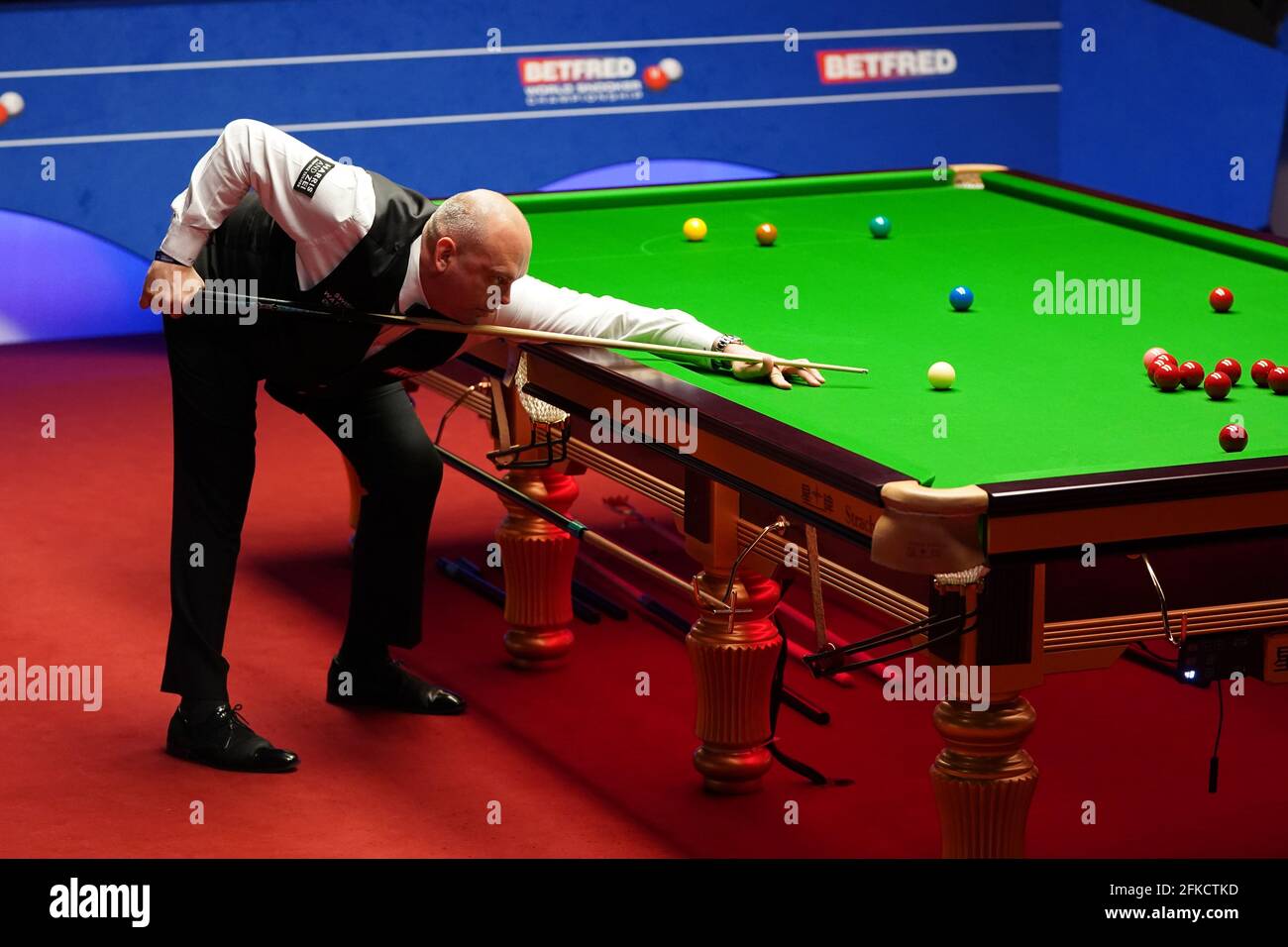 during day 14 of the Betfred World Snooker Championships 2021 at The ...
