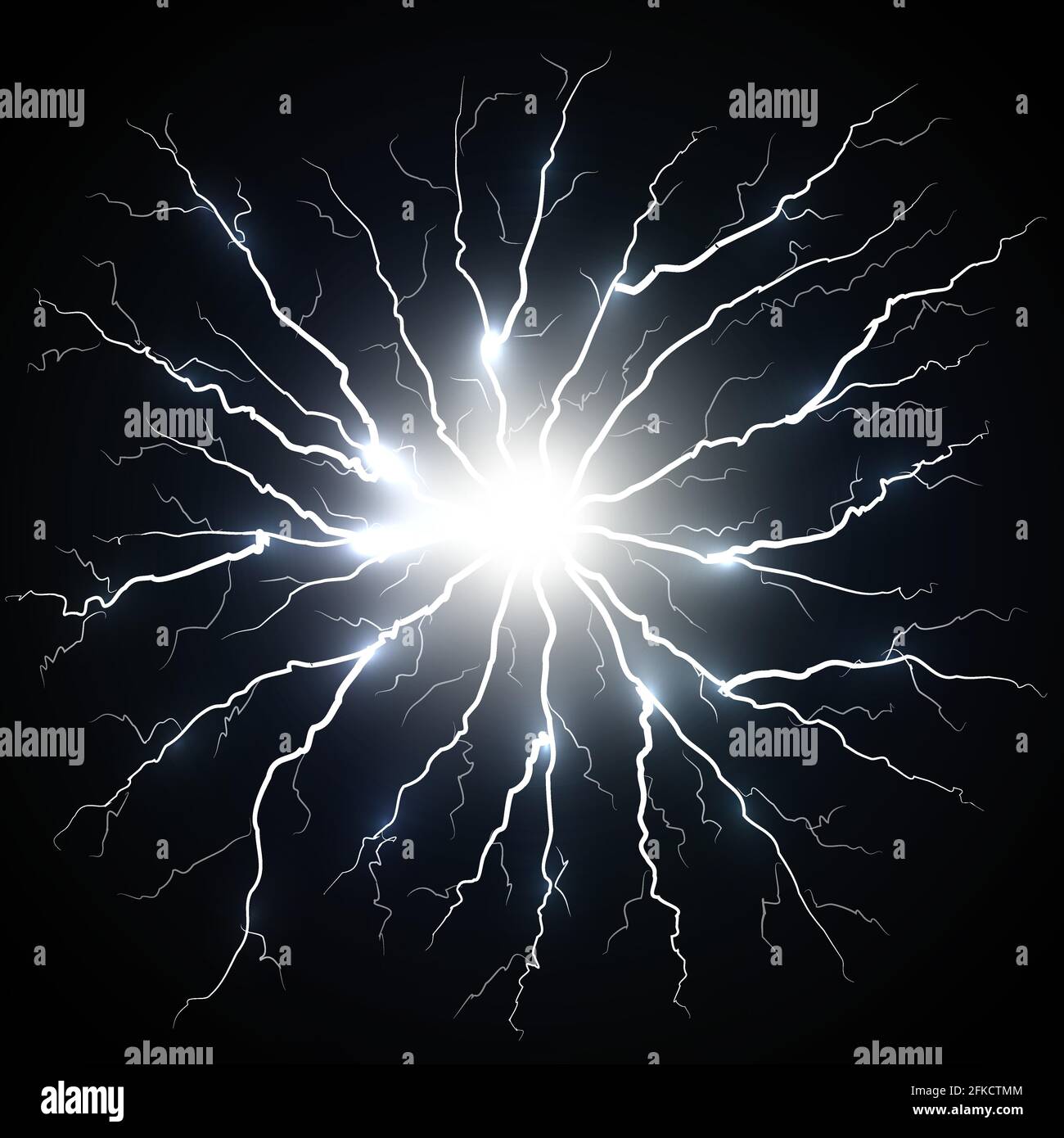 Nerve cell electric Stock Vector Images - Alamy