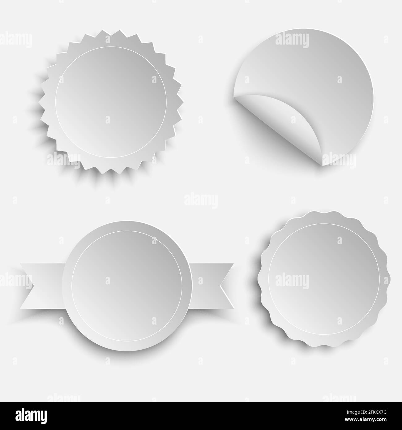 Promotional template set Black and White Stock Photos & Images - Alamy