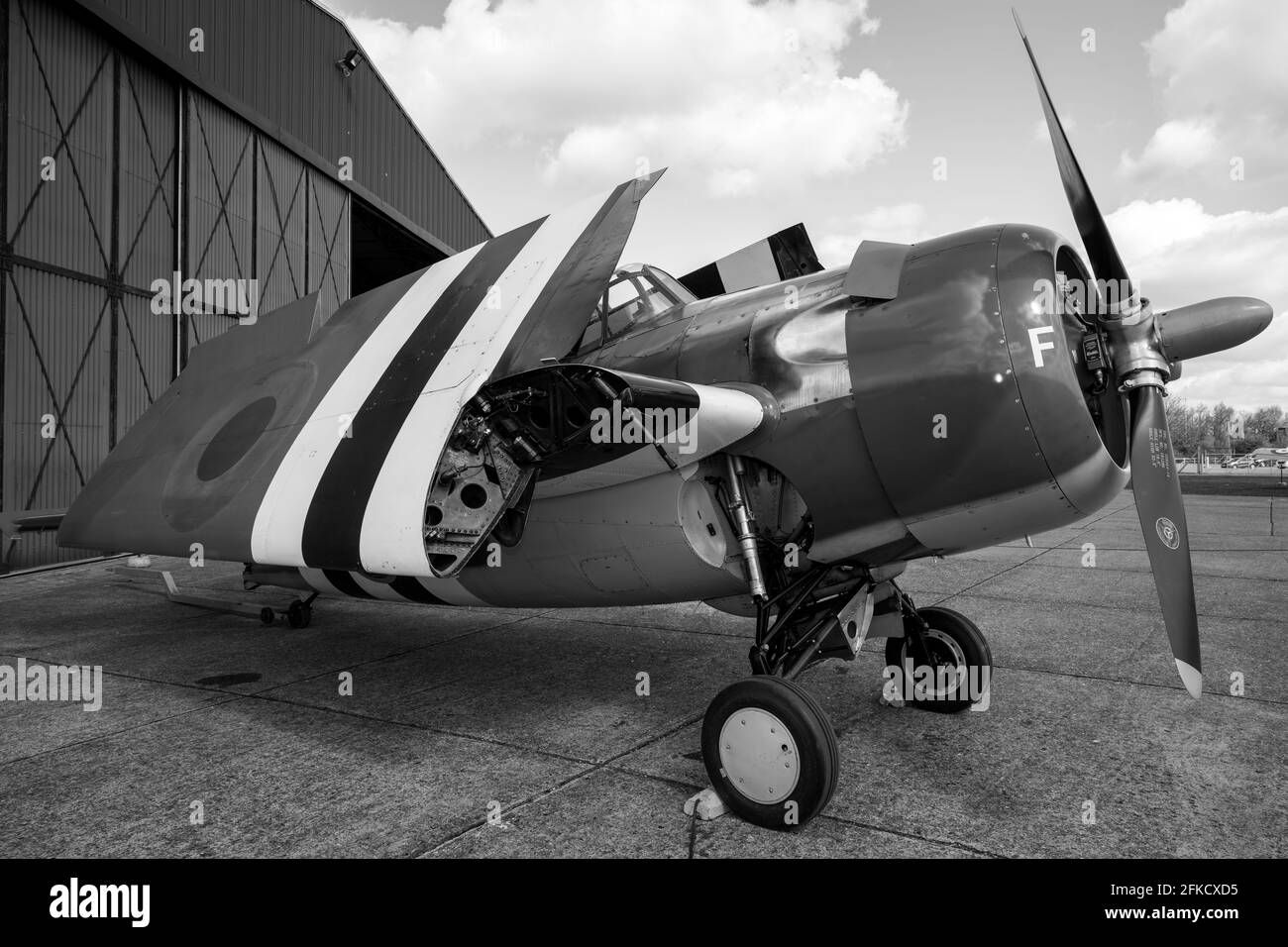 Ww2 spitfire memorial Black and White Stock Photos & Images - Alamy