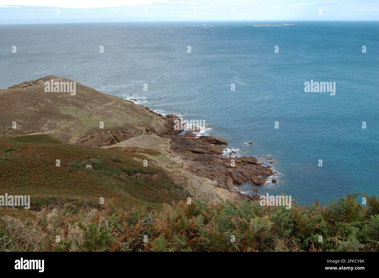 Sea view point Jersey Stock Photo - Alamy