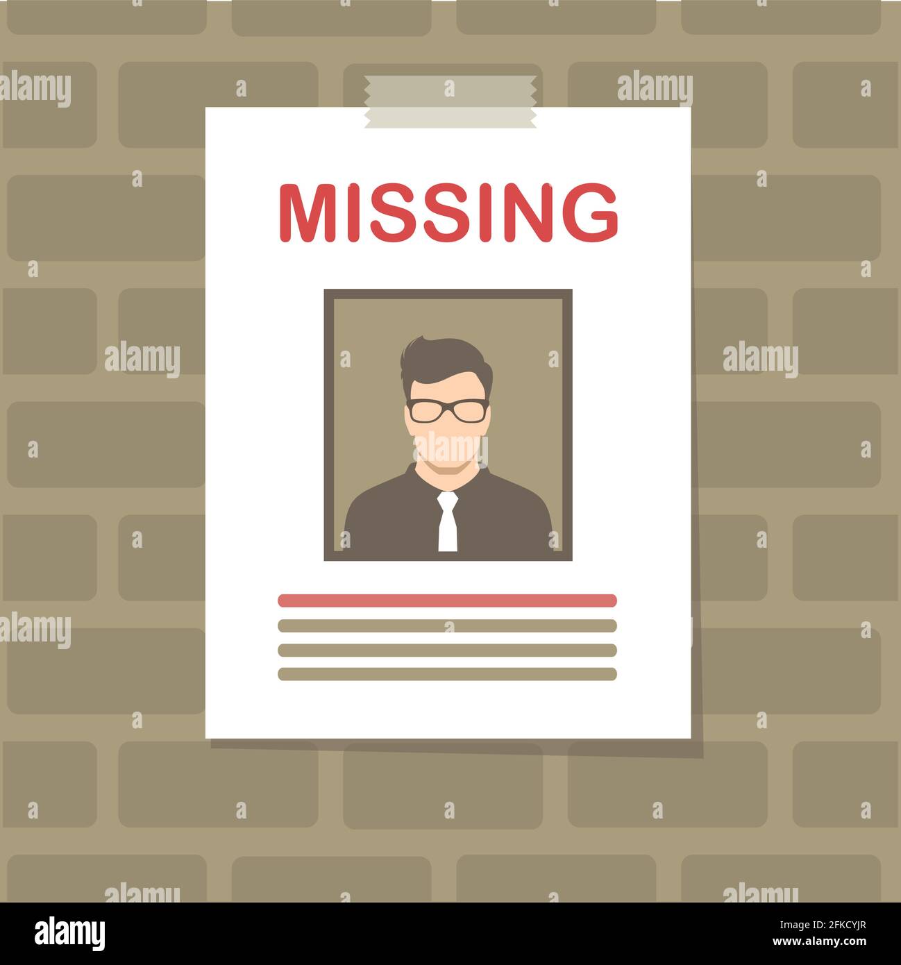 Wanted cartoon poster hi-res stock photography and images - Alamy