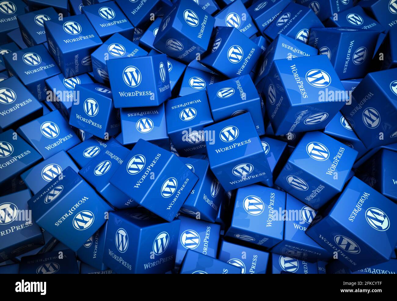 Wordpress; WordPress concept on background Stock Photo - Alamy