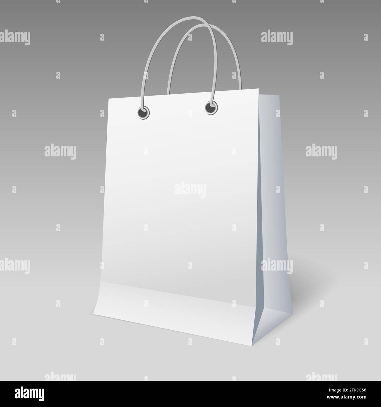 3d realistic Empty Shopping Bag with sale label Template for your ...
