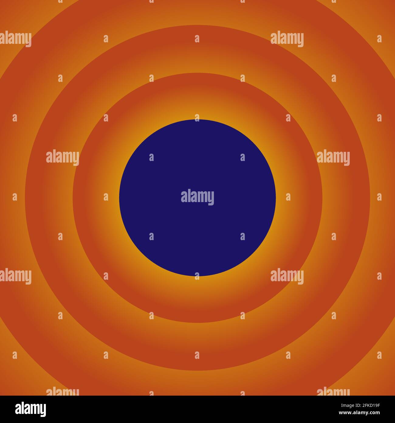 Old movie ending screen with black and white gradient circles Template ...