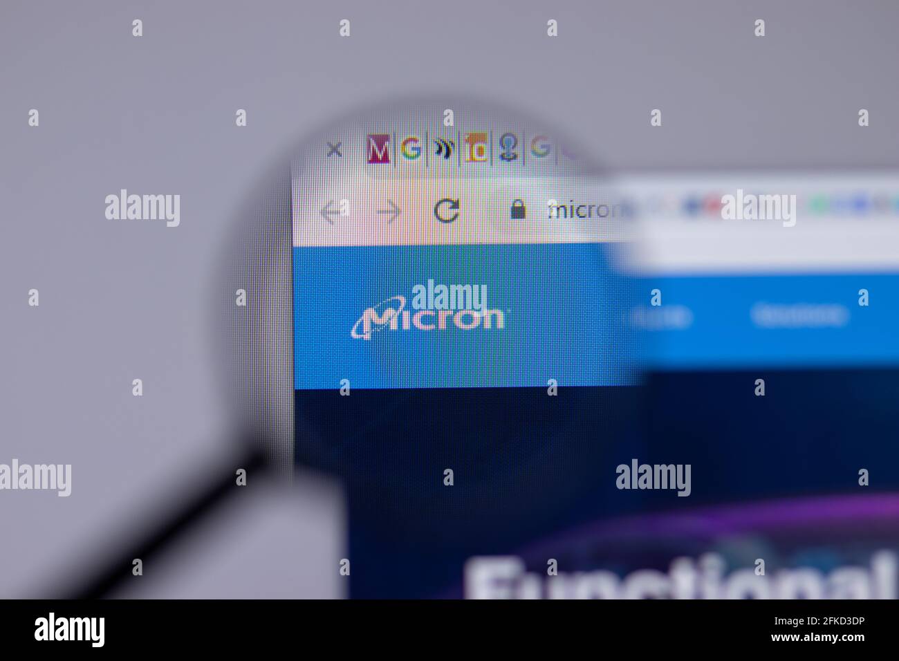 Logo micron hi-res stock photography and images - Alamy