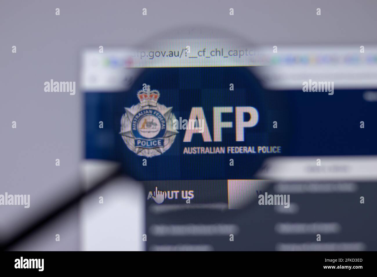 Australian federal police symbol hi-res stock photography and images ...