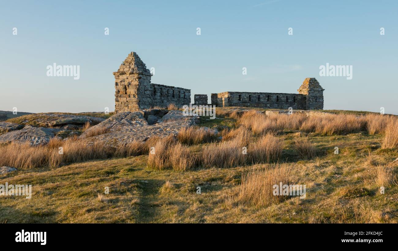 Codger Fort.. A Folly Stock Photo - Alamy