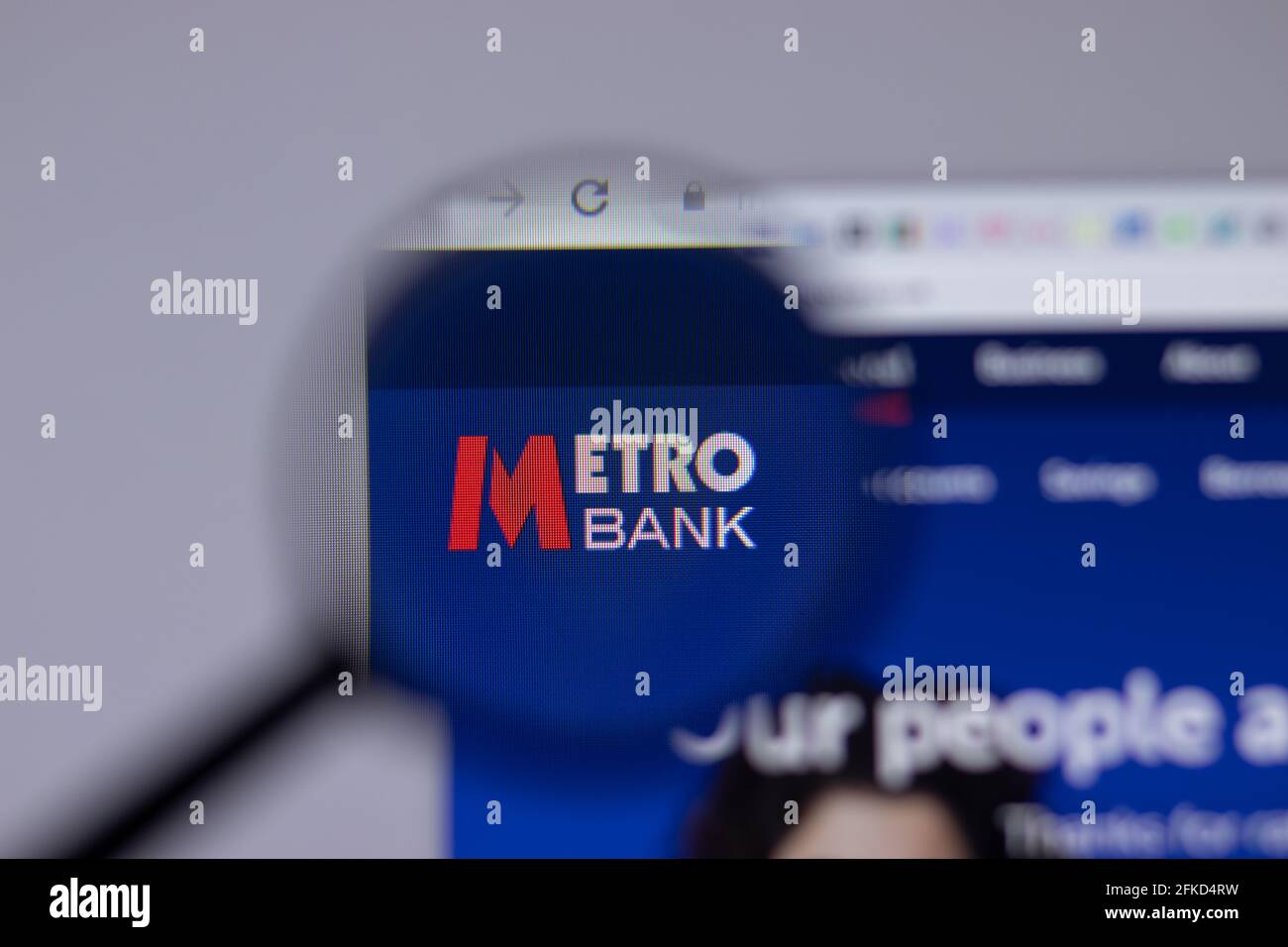 Metro bank company logo hi-res stock photography and images - Alamy