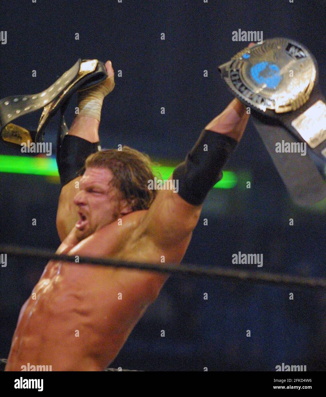 Triple H at Wrestlemania 2002 By John Barrett/PHOTOlink /MediaPunch ...