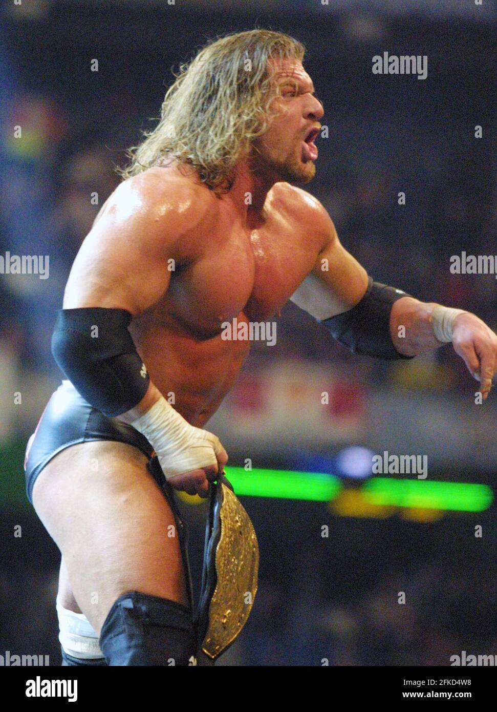Triple H at Wrestlemania 2002 By John Barrett/PHOTOlink /MediaPunch ...