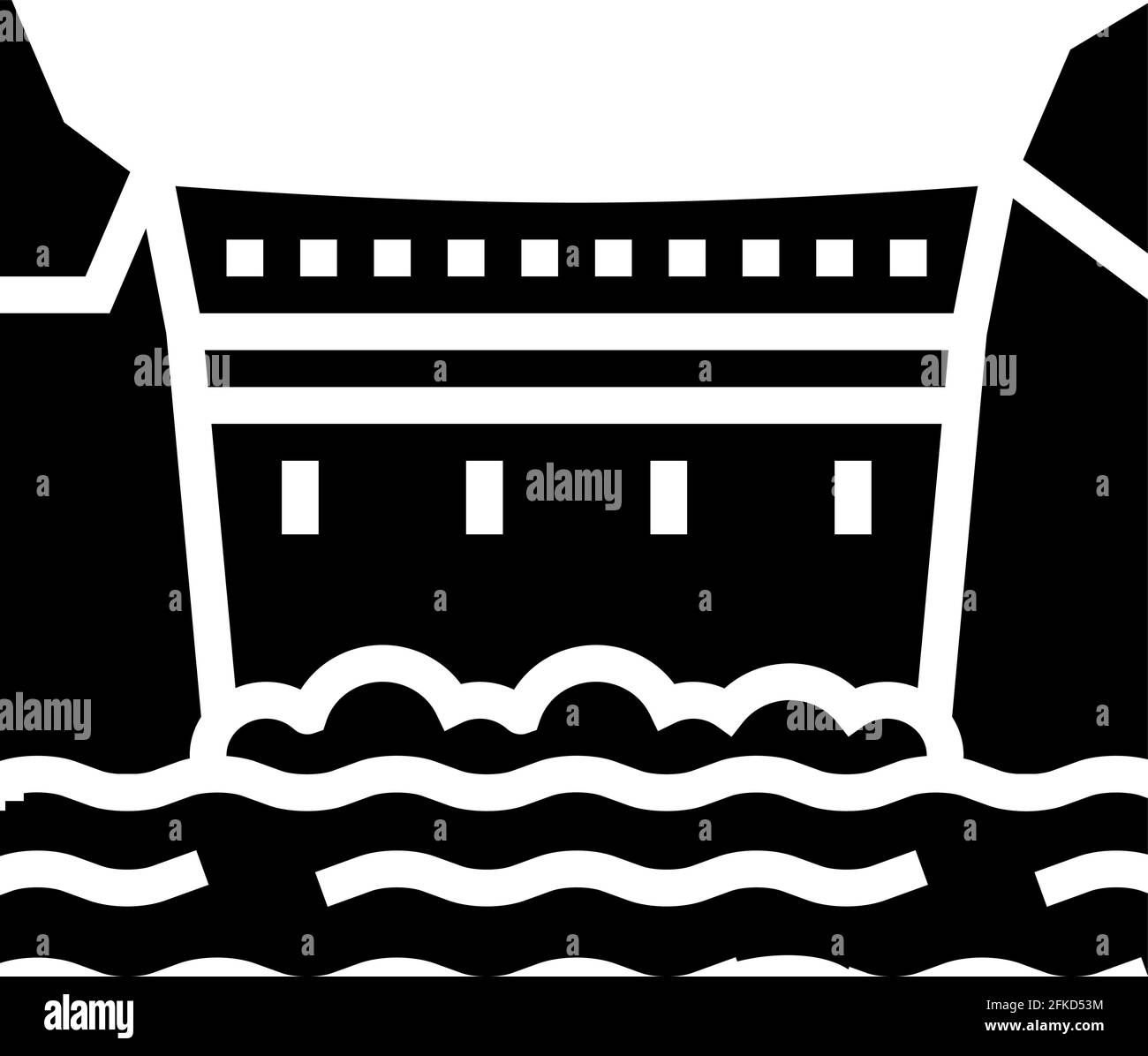 Dam beams Stock Vector Images - Alamy