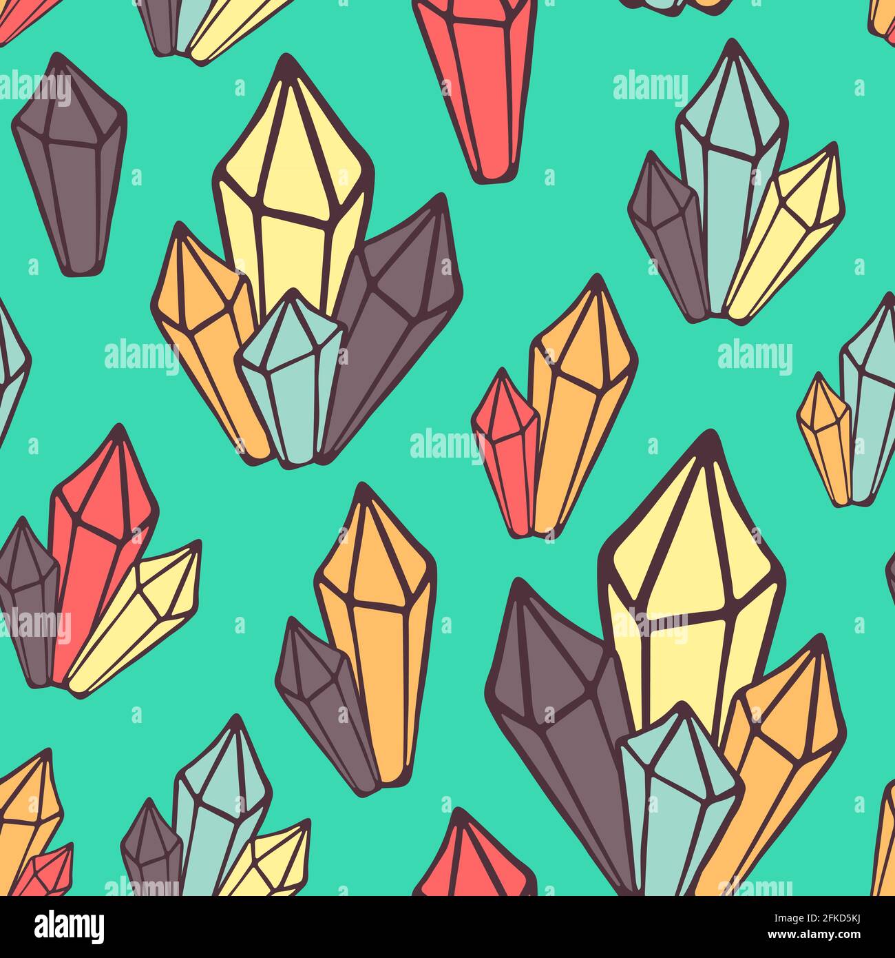 Nice gemstone repeated background for print design, fabric, textile ...