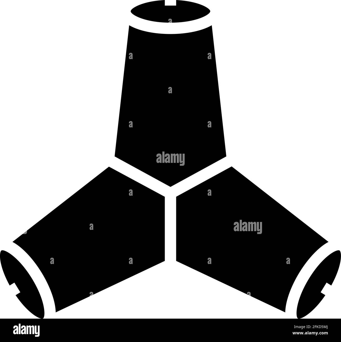 breakwater concrete glyph icon vector illustration Stock Vector Image ...