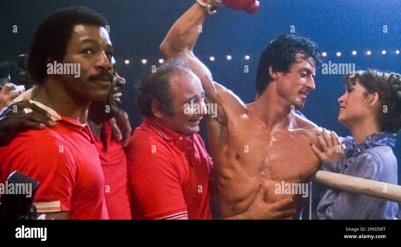 Burt young and carl weathers hi-res stock photography and images - Alamy
