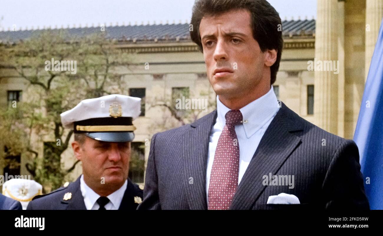 USA. Sylvester Stallone in a scene from (C) MGM/UA film: Rocky III ...