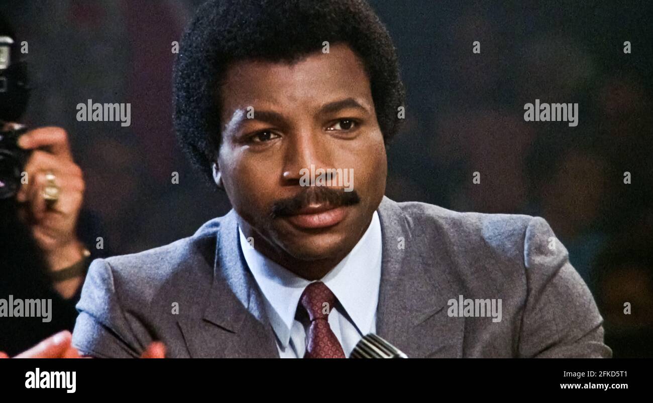 USA. Carl Weathers in a scene from (C) MGM/UA film: Rocky III (1982 ...