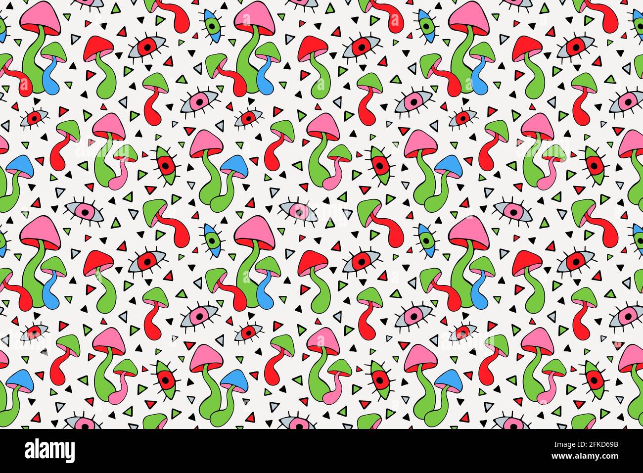 Mystic pattern Stock Vector Images - Alamy