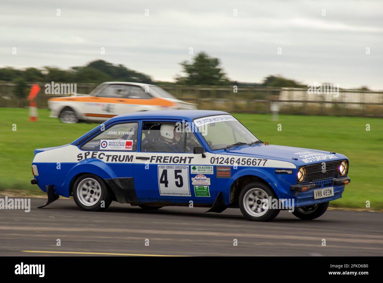 Richard Burns Memorial Rally 2009 at RAF Marham, Norfolk, UK, with a ...