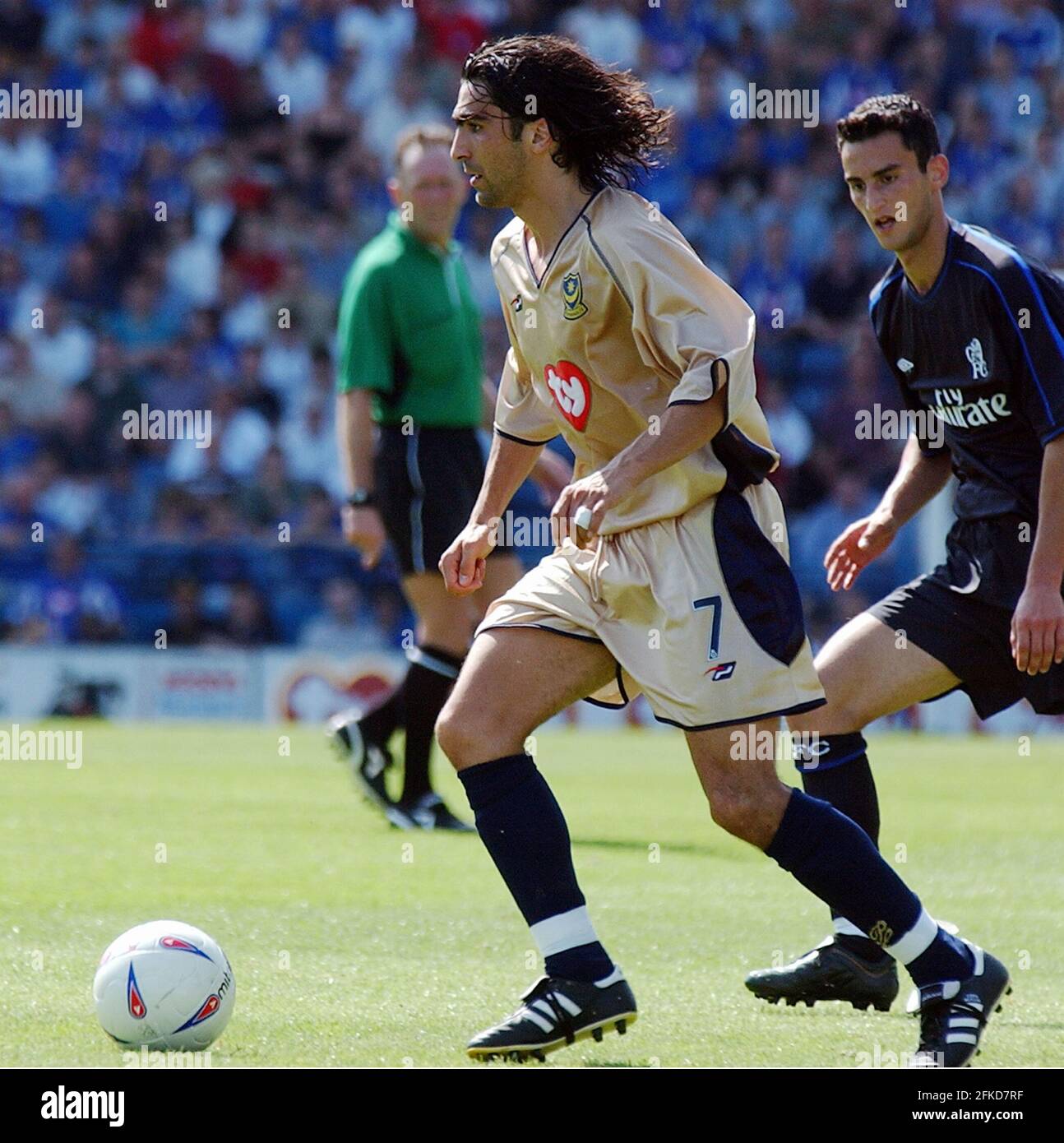 PORTSMOUTH V CHELSEA FREDERIC BRANDO. PIC MIKE WALKER, 2002 Stock Photo ...