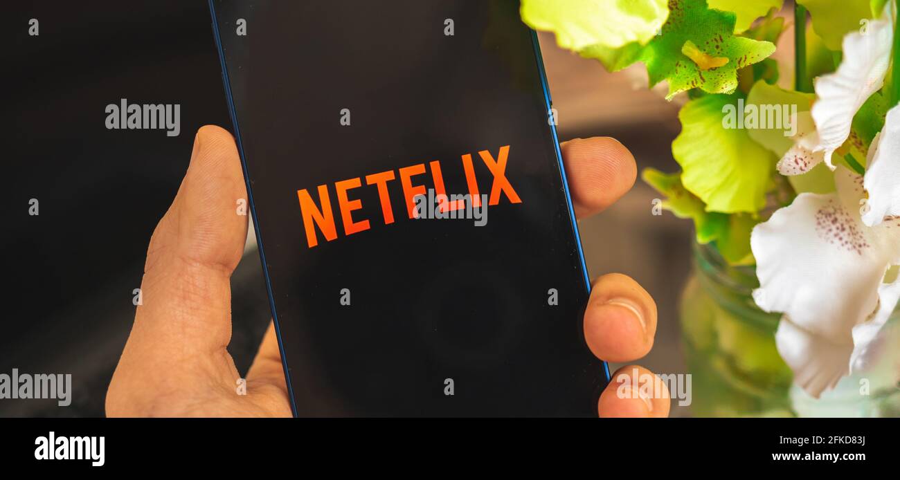 Netflix banner hi-res stock photography and images - Alamy