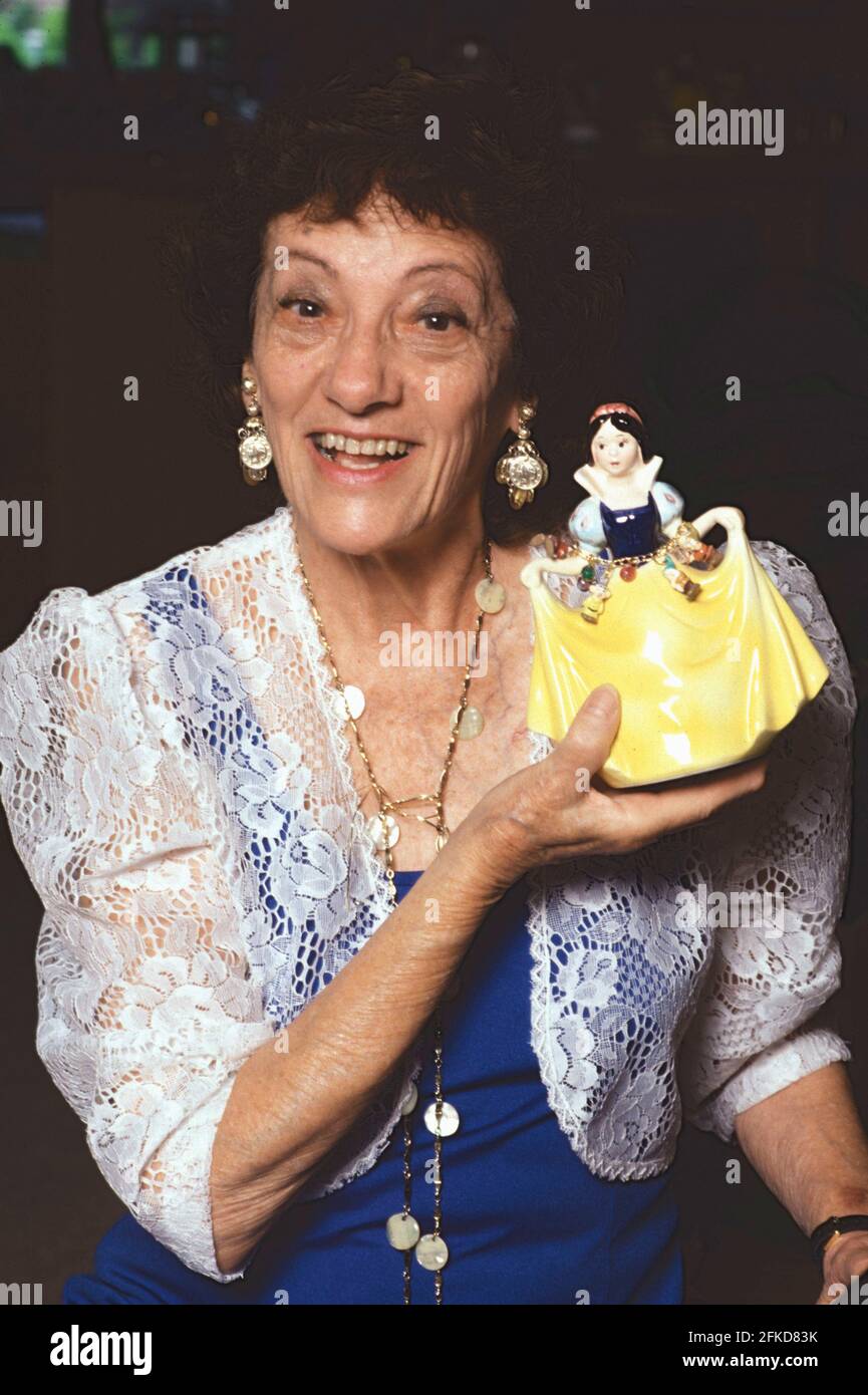 Los Angeles.CA.USA. LIBRARY. Andriana Caselotti (the voice of Snow ...