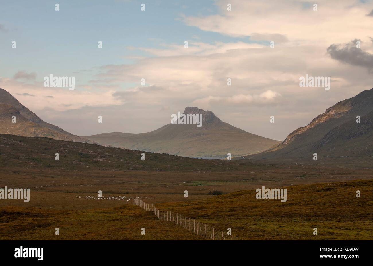 A stop sign with a mountain in the background Stock Photo - Alamy