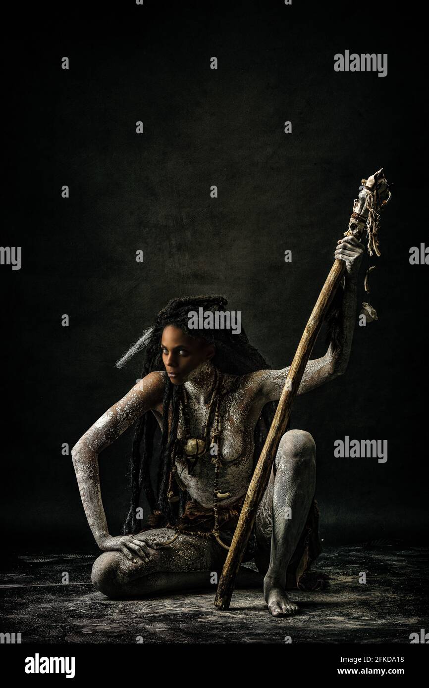 Amazon indian shaman hi-res stock photography and images - Alamy