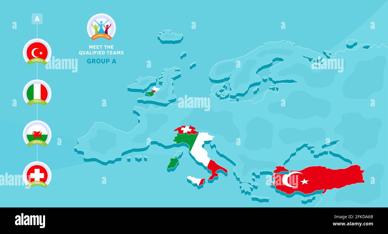 Europe map countries highlighted hi-res stock photography and images ...