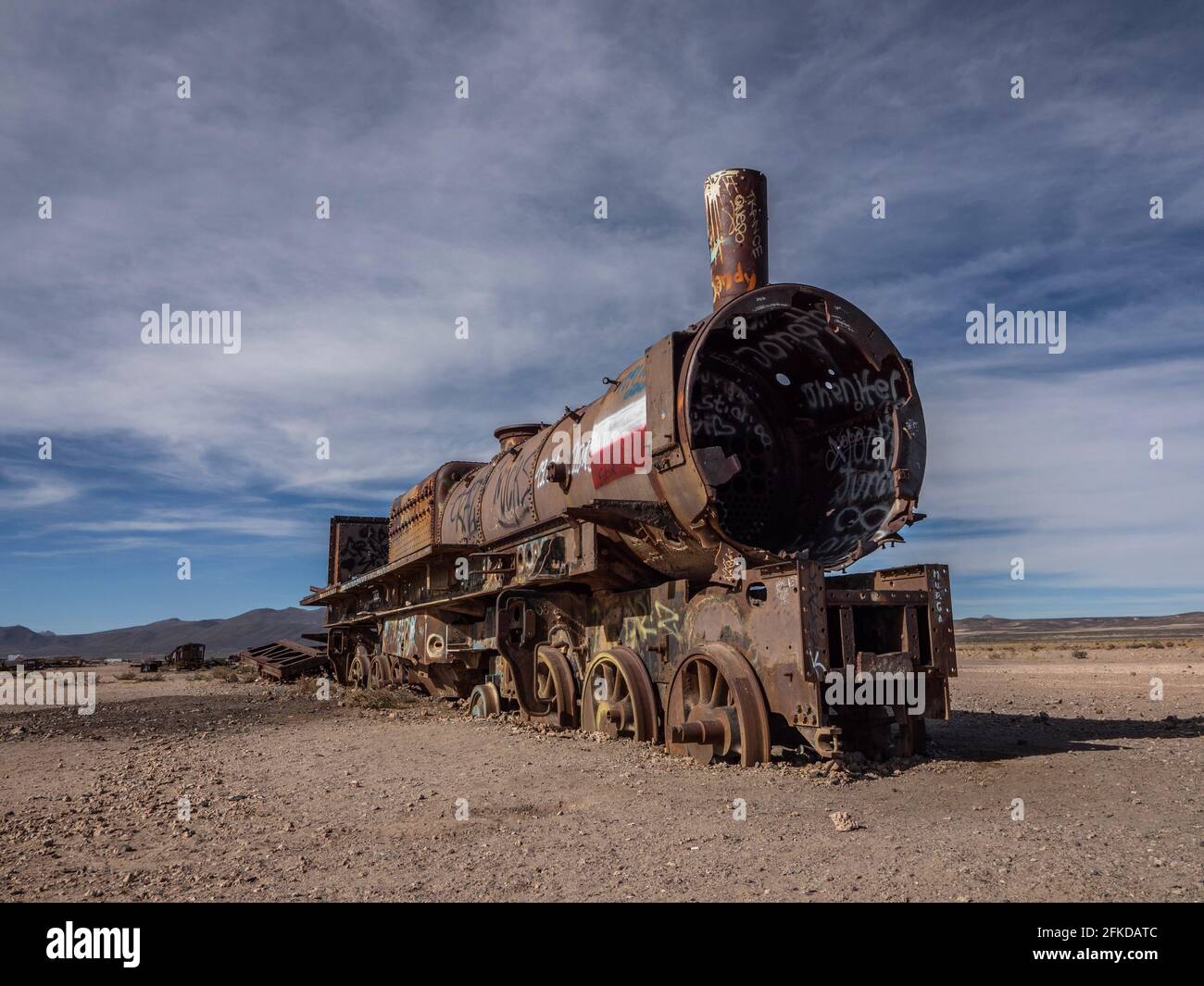 Old historic vintage retro abandoned forgotten train engine locomotive ...