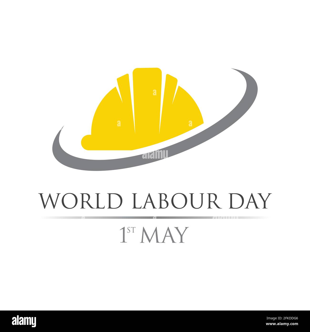 world labour day 1st of May logo vector illustration design template ...